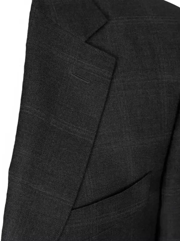 Canali Check-pattern Single-breasted Suit