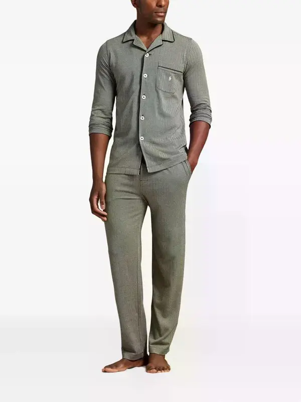Polo Ralph Lauren Herringbone Long-sleeve Pajamas