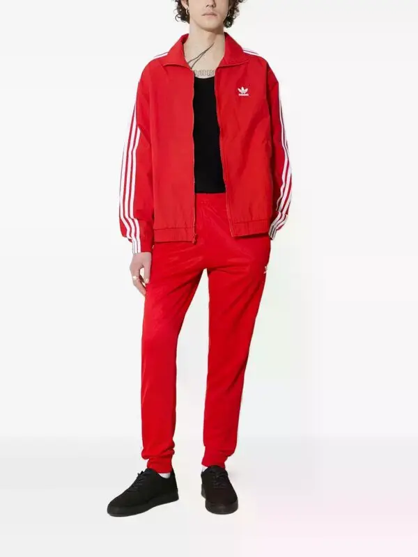 Adidas Three-stripe Zip Sweatshirt