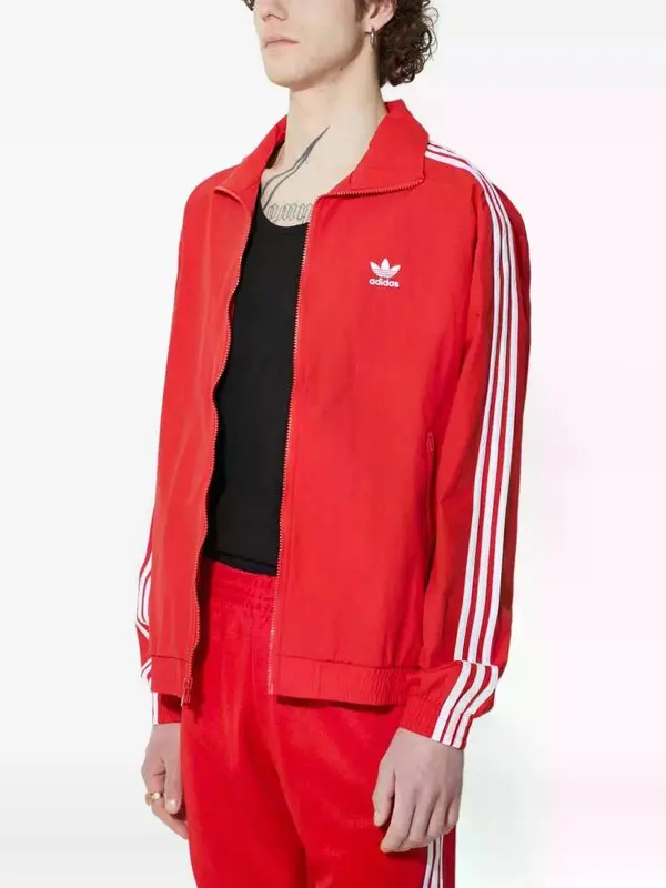 Adidas Three-stripe Zip Sweatshirt