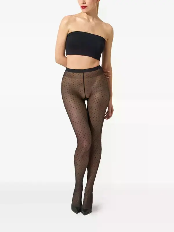 Wolford Dot-pattern Sheer Tights