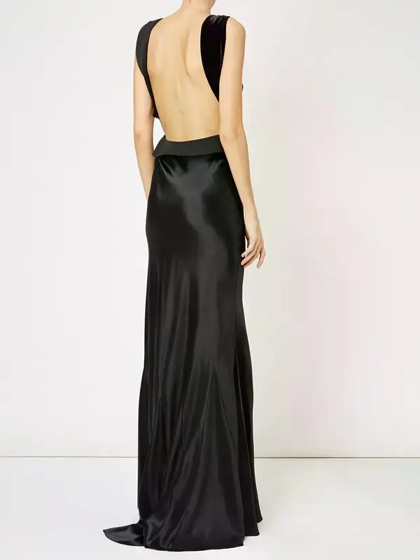 MAISON MARGIELA Open Back Evening Dress