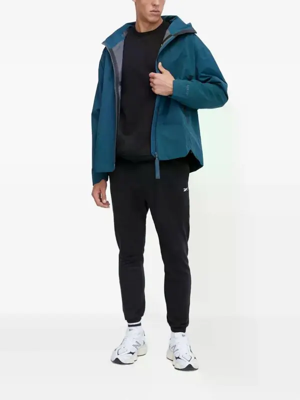 Adidas Hooded Logo-print Jacket