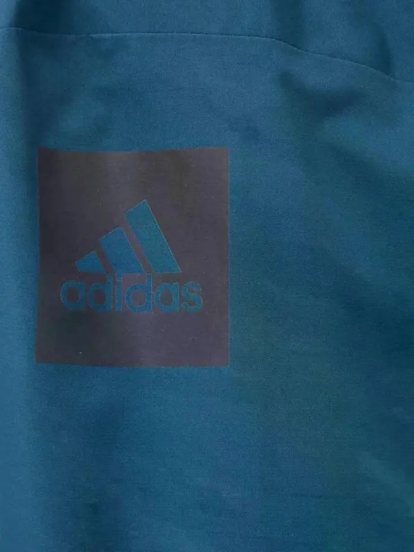 Adidas Hooded Logo-print Jacket