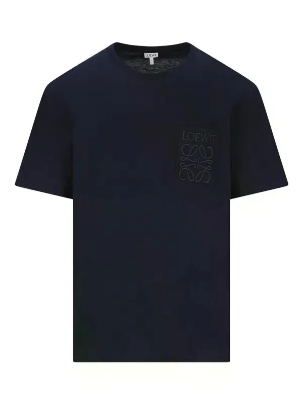 Loewe Logo-embroidered T-shirt
