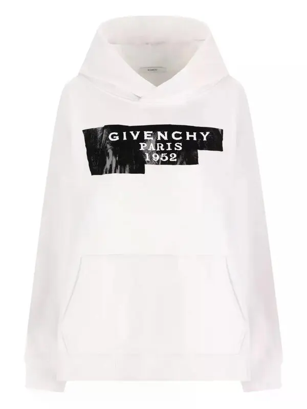 Givenchy Logo-print Hoodie - White