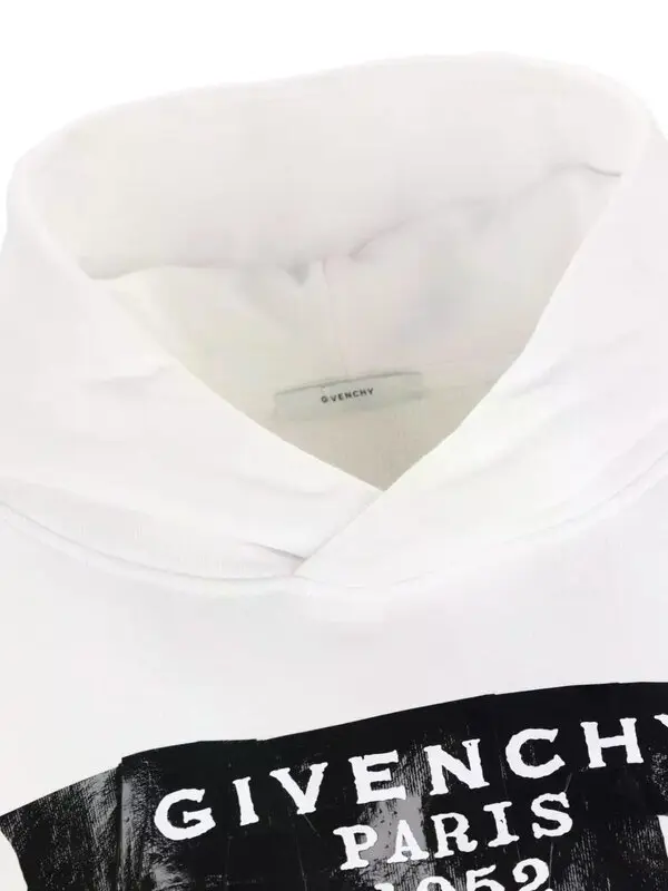 Givenchy Logo-print Hoodie - White