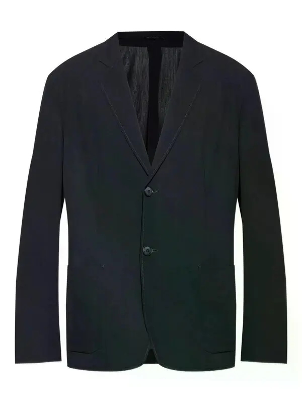 Giorgio Armani Three-button Patch-pocket Blazer