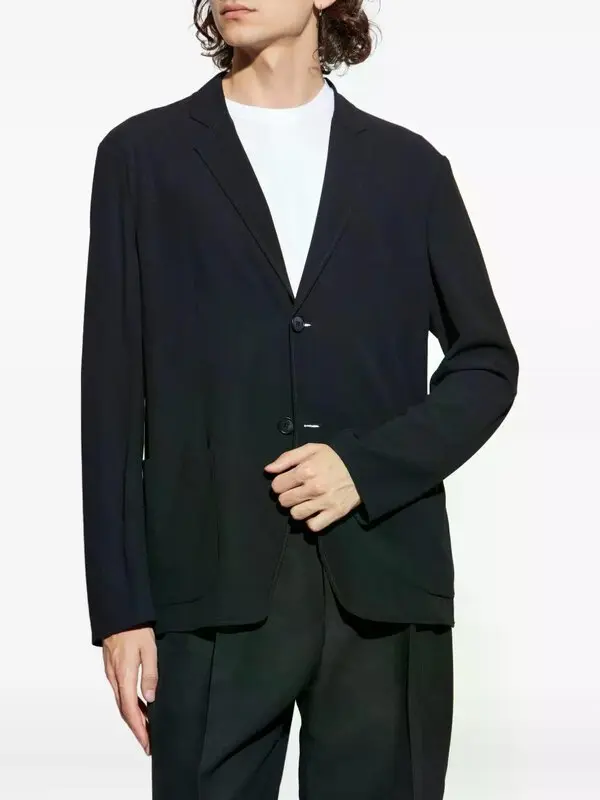 Giorgio Armani Three-button Patch-pocket Blazer