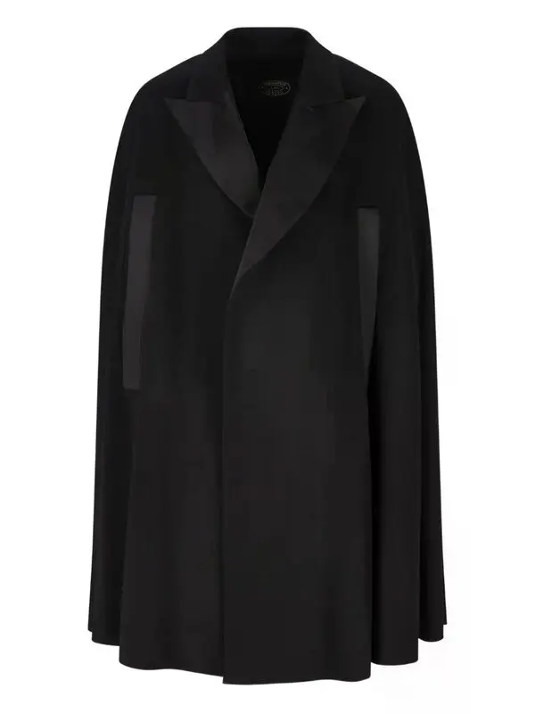 IL TABARRO Double-breasted Wool Cape