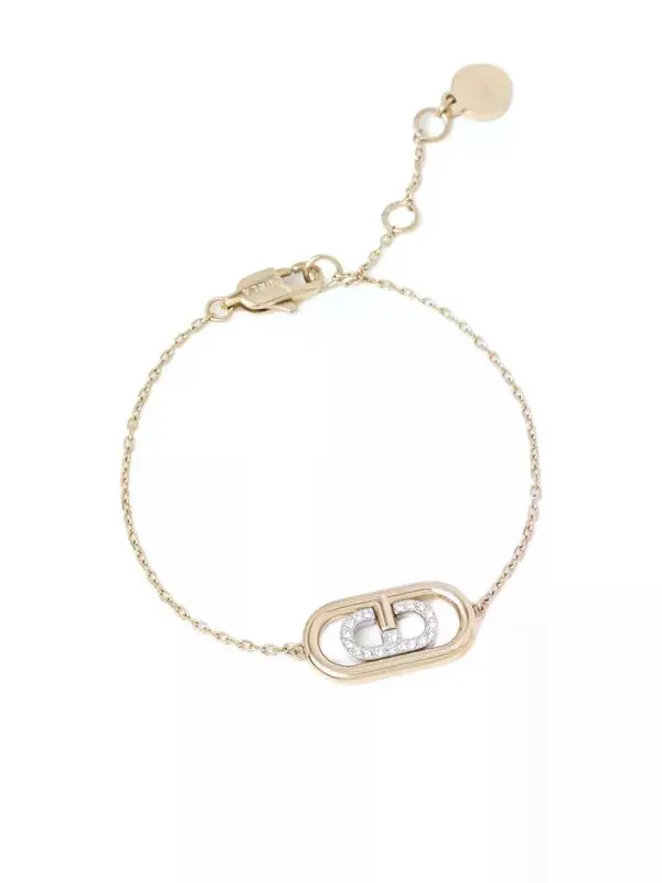 Furla Crystal-embellished Bracelet - Gold