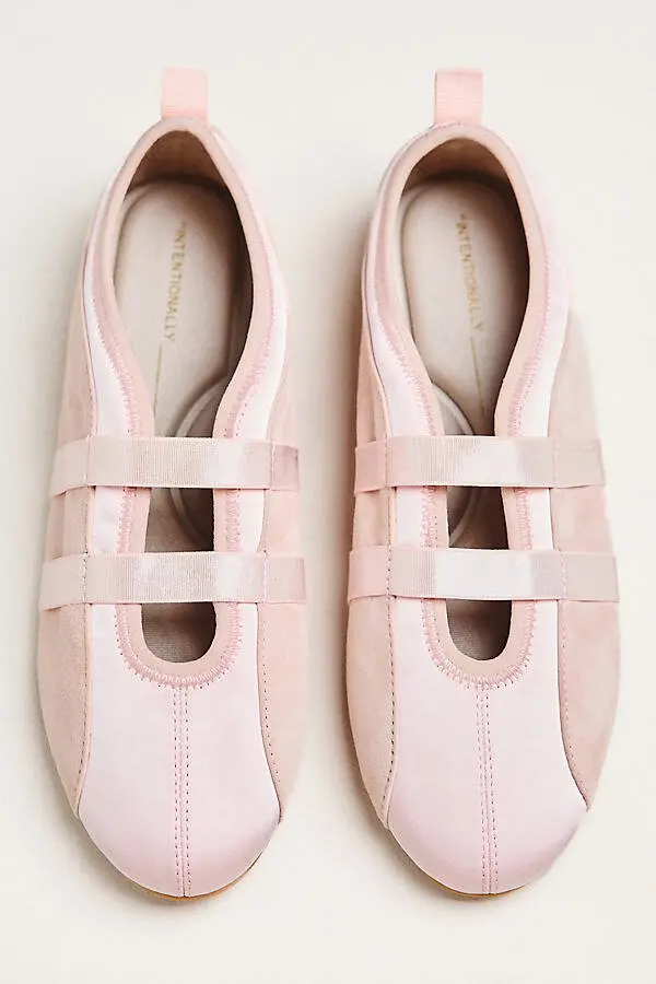 Intentionally Blank Sporty Ballet Sneakers - Pink