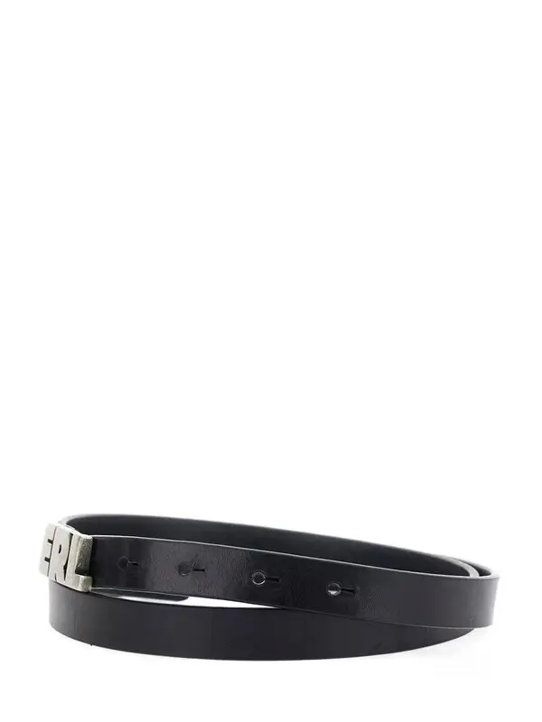 ERL Leather Belt - Black