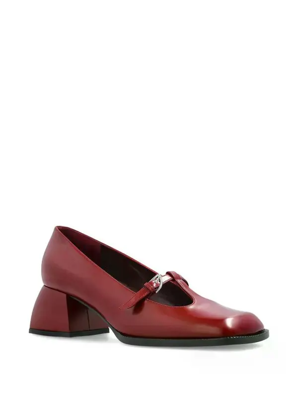 NODALETO T-bar Block-heel Pumps