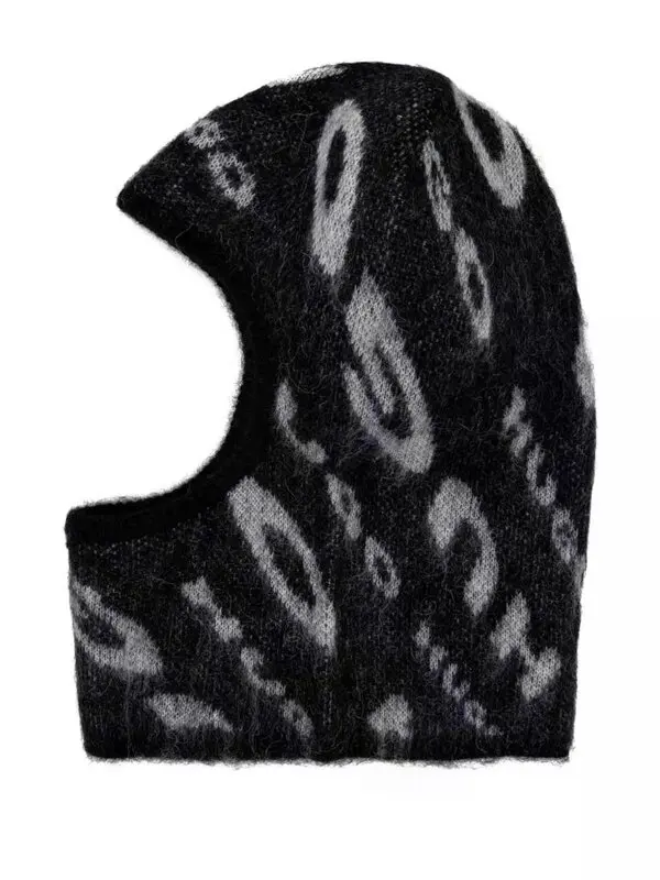 Hugo Logo-intarsia Balaclava