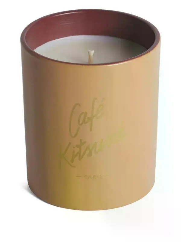 CAFÉ KITSUNÉ Wax Scented Candle - Brown
