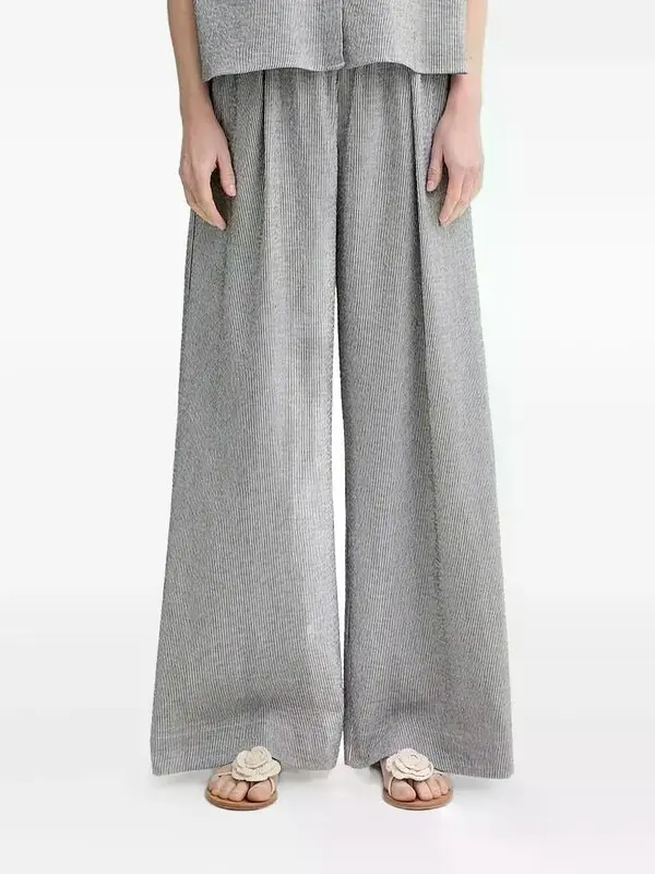 SESSUN Pinstriped Palazzo Pants