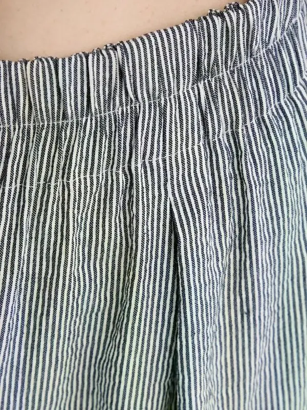 SESSUN Pinstriped Palazzo Pants