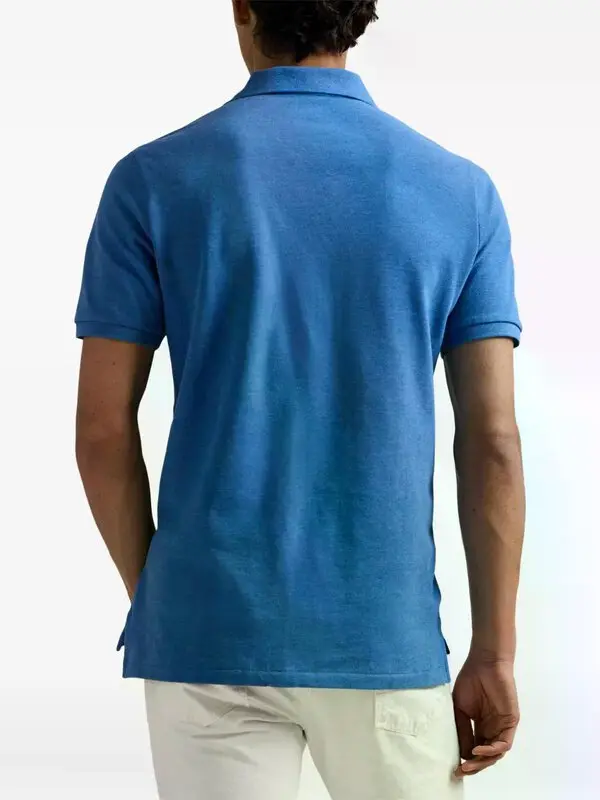Polo Ralph Lauren Logo-embroidered Polo Shirt - Blue
