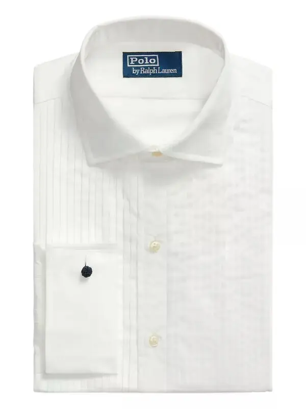Polo Ralph Lauren Pleated-front Shirt - White