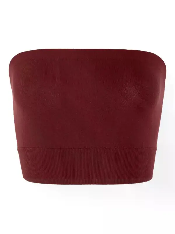 Wolford Seamless Strapless Bandeau Top - Red