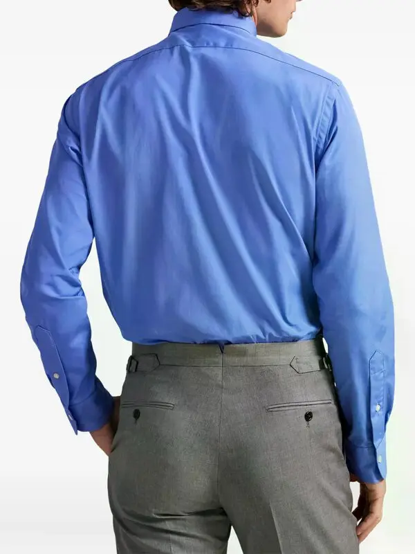 Polo Ralph Lauren Embroidered-logo Shirt - Blue