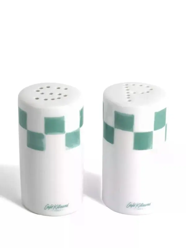 CAFÉ KITSUNÉ Porcelain Salt And Pepper Set