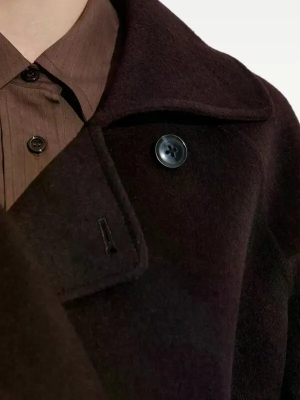 Samsøe Samsøe Belted Double-breasted Coat