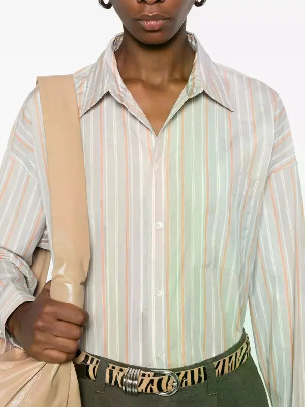 6397 Striped Long-sleeve Shirt
