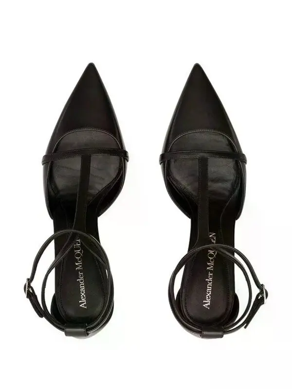 Alexander McQueen 90mm Leather Pumps