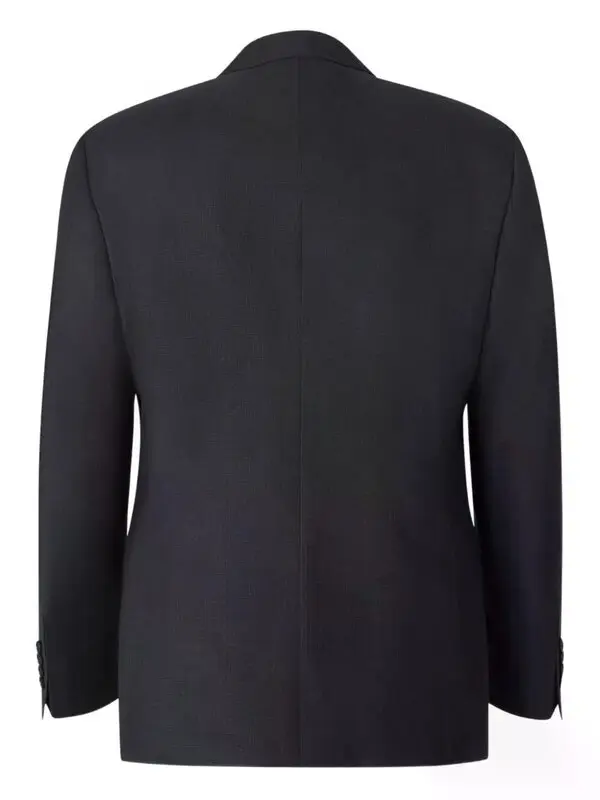 Canali Check-pattern Suit - Grey