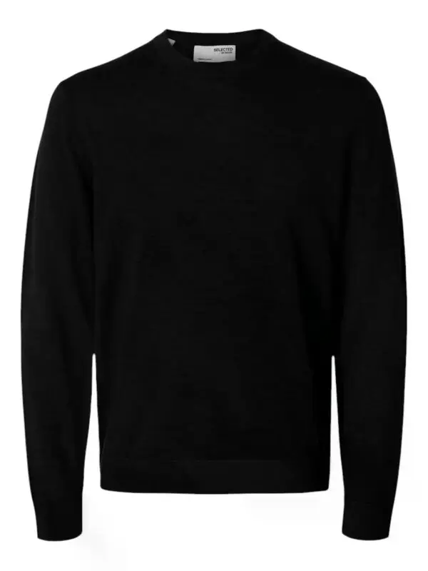 SELECTED Round-neck Knitted Pullover