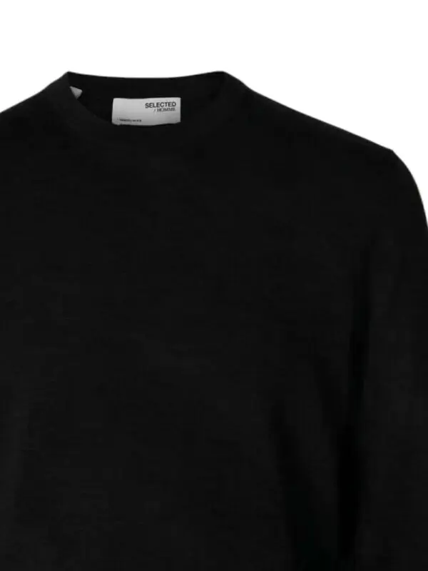 SELECTED Round-neck Knitted Pullover