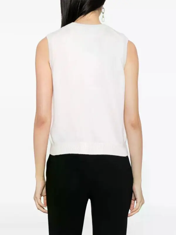 TOM FORD Knitted Vest - Neutrals
