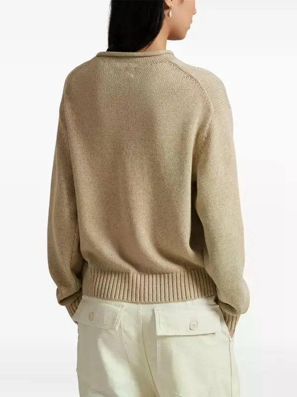 Polo Ralph Lauren Embroidered Bear Crewneck Jumper