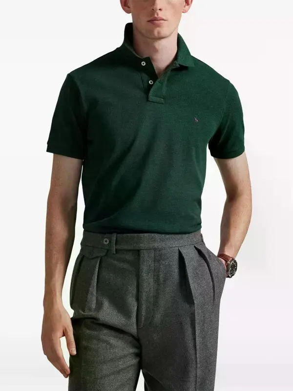 Polo Ralph Lauren Logo-embroidered Polo Shirt - Green