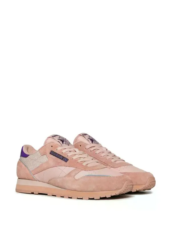 REEBOK Classic Leather Lace-up Sneakers - Pink