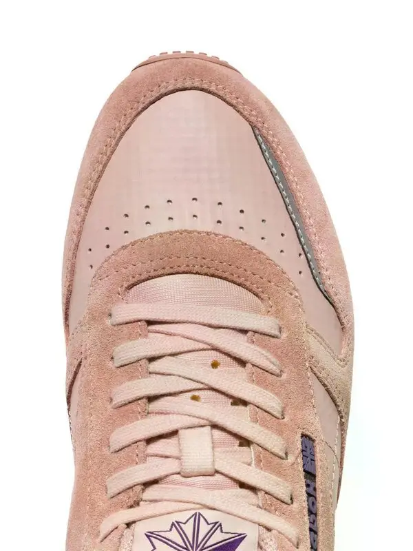 REEBOK Classic Leather Lace-up Sneakers - Pink
