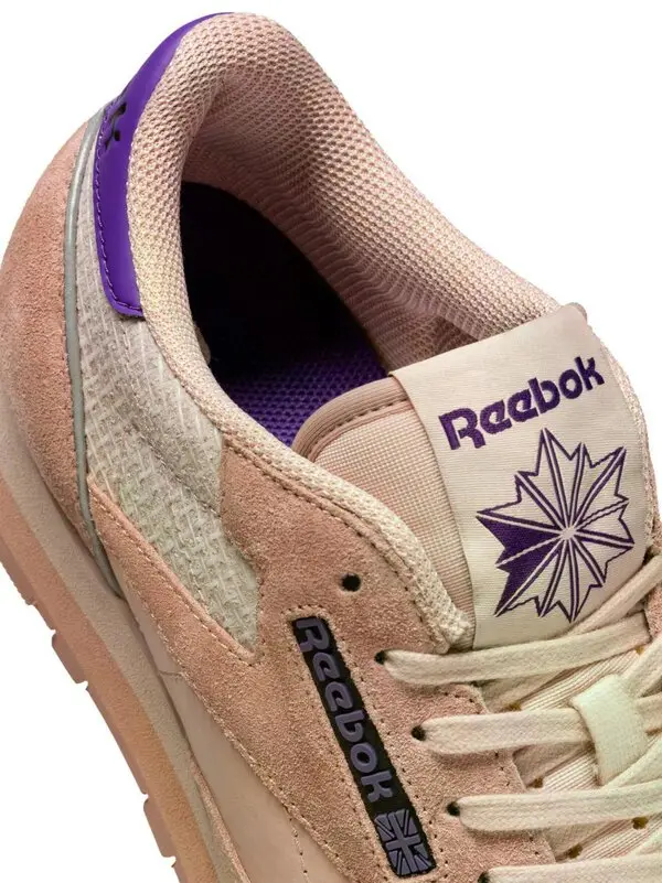 REEBOK Classic Leather Lace-up Sneakers - Pink