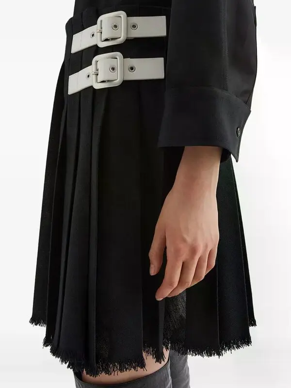 JIL SANDER Wool Mini Skirt