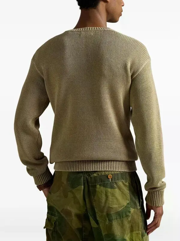 Polo Ralph Lauren Cotton Long-sleeve Sweater - Neutrals