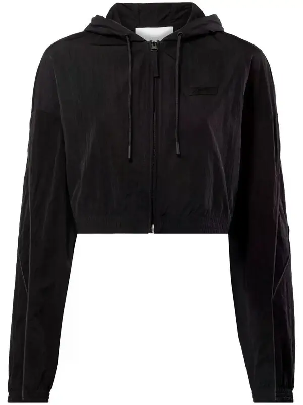 REEBOK Hooded Cropped Track Jacket