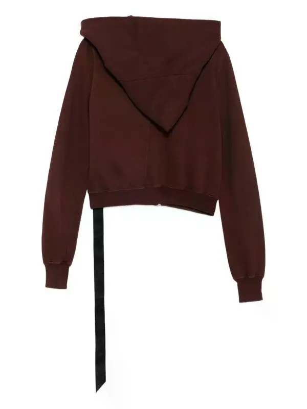 Rick Owens Asymmetric Zip-up Hoodie