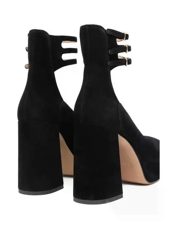 Chloé Loti Triple-buckle Platform Pumps