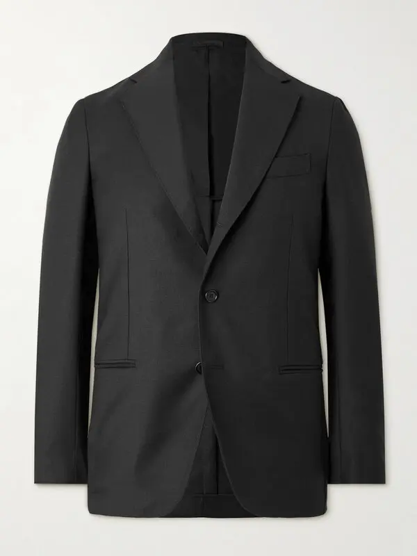 DE PETRILLO Napoli Virgin Wool Suit Jacket