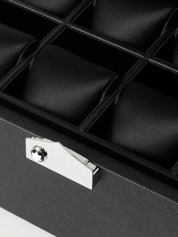 Montblanc Cross-grain Leather Eight-piece Watch Box