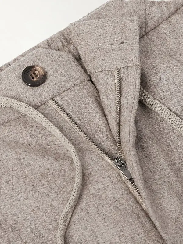 SLOWEAR Incotex Tapered Wool And Cashmere-blend Trousers
