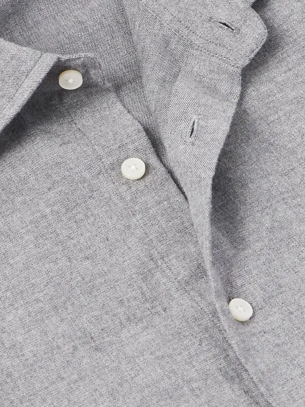 SLOWEAR Incotex Glanshirt Cotton-flannel Shirt