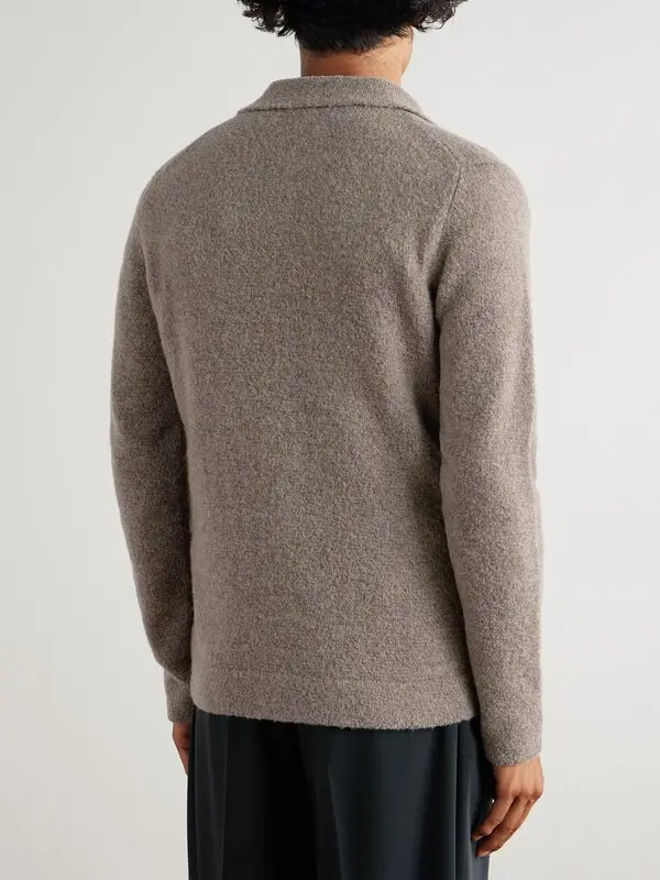 SLOWEAR Incotex Wool-blend Cardigan