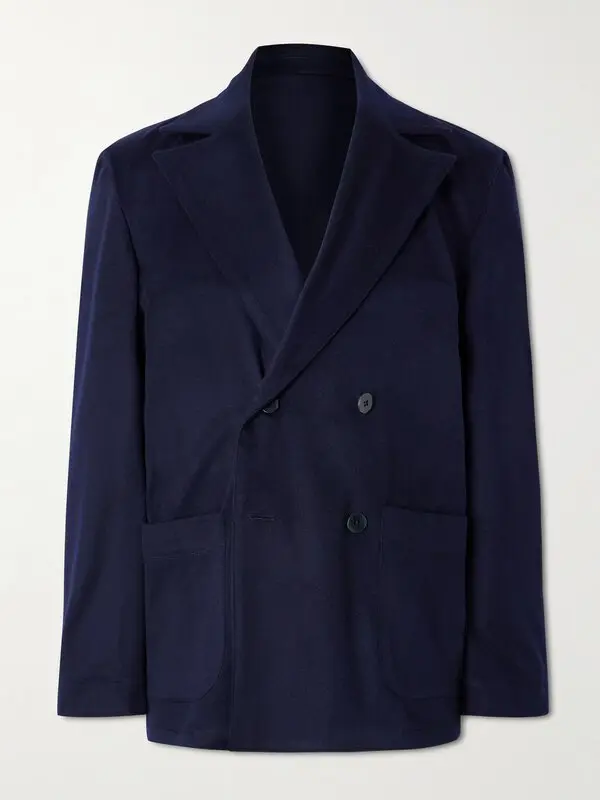 STOFFA Double-breasted Cashmere Jacket
